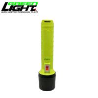 China Rechargeable Industrial Inspection Flashlight IP68 Waterproof Compact Work Light with Magnetic Charging GL-T666(B) for sale