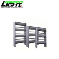 China Industrial Mining Lamp Charging Station Cabinet for Corded Cap Lamps | Multi-Unit Charger Rack with Short Circuit Protection for sale