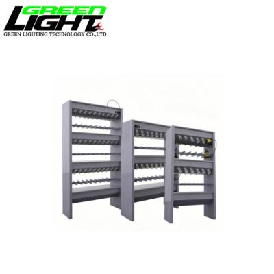 China Industrial Mining Lamp Charging Station Cabinet for Corded Cap Lamps | Multi-Unit Charger Rack with Short Circuit Protection for sale