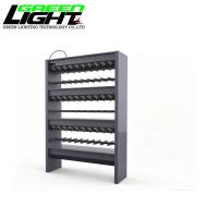 China Industrial Mining Lamp Charging Station Cabinet for Corded Cap Lamps | Multi-Unit Charger Rack with Short Circuit Protection for sale
