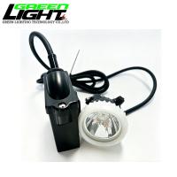 China 15000Lux Corded Mining Cap Lamp Industrial Headlamp IP67 Waterproof 7.8Ah Li-ion Battery for Underground Safety Lighting for sale