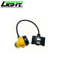 China 25000Lux Mining Cap Lamp IP68 Waterproof Explosion-proof Corded Headlamp 6.8Ah Battery 392g Lightweight 4 Modes GS12-A for sale