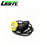 China Rechargeable Mining Cap Lamp 15000Lux LED Miner Headlamp IP68 Corded Mining Light GL8-D for sale
