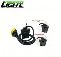 China Rechargeable Mining Cap Lamp 15000Lux LED Miner Headlamp IP68 Corded Mining Light GL8-D for sale