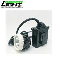 China 15000Lux Corded Mining Cap Lamp Industrial Headlamp IP67 Waterproof 7.8Ah Li-ion Battery for Underground Safety Lighting for sale