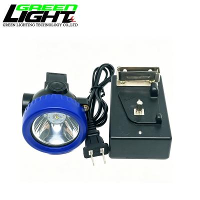 China GLT-2 Cordless Mining Cap Lamp 5000Lux Rechargeable LED Miner Headlamp IP68 Lightweight Underground Light for sale