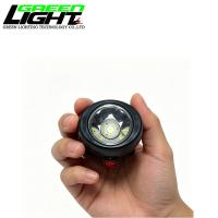China 4000Lux Cordless Mining Cap Lamp Rechargeable LED Miner Headlamp IP67 Waterproof Lightweight GL2.5-A for sale