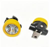 China Cordless Mining Cap Lamp Rechargeable LED Miner Headlamp 5000Lux Lightweight Mining Light GLT-2 for sale