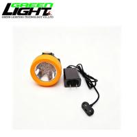 China 10000Lux Cordless Mining Cap Lamp Rechargeable LED Miner Headlamp IP68 Waterproof Lightweight Magnetic Charging GL2.5-C for sale