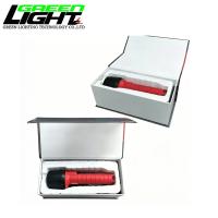 China Rechargeable LED Flashlight Industrial Inspection Torch IP68 Waterproof USB Charging Digital Display Work Light for sale