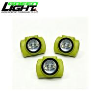 China 25000Lux Cordless Mining Cap Lamp Rechargeable LED Miner Headlamp IP68 Waterproof OLED Display GLC-6S for sale