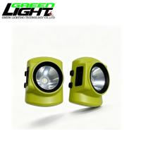 China 25000Lux Cordless Mining Cap Lamp Rechargeable LED Miner Headlamp IP68 Waterproof OLED Display GLC-6S for sale