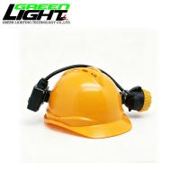 China Corded Mining Cap Lamp 15000Lux LED Miner Headlamp IP68 Waterproof Rechargeable 6.8Ah Battery Underground Mining Light for sale
