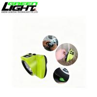 China Cordless Mining Cap Lamp 25000Lux Rechargeable LED Miner Headlamp IP68 Waterproof Magnetic Charging GLC-6S for sale