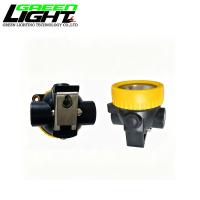 China Cordless Mining Cap Lamp 5000Lux LED Miner Headlamp Rechargeable IP68 Waterproof for Underground Work for sale