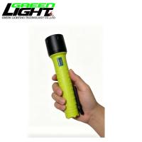 China Industrial Rechargeable LED Flashlight IP68 Waterproof Inspection Torch with Battery Power Display for sale