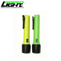 China Industrial Rechargeable LED Flashlight IP68 Waterproof Inspection Torch with Battery Power Display for sale