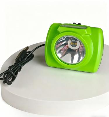 China Industrial Cordless Mining Cap Lamp LED Miner Headlight 20000Lux IP68 Rechargeable Safety Mining Lamp for sale