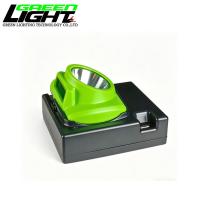 China Industrial Cordless Mining Cap Lamp LED Miner Headlight 20000Lux IP68 Rechargeable Safety Mining Lamp for sale