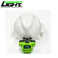 China Industrial Cordless Mining Cap Lamp LED Miner Headlight 20000Lux IP68 Rechargeable Safety Mining Lamp for sale