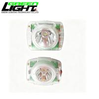China 13000Lux Cordless Mining Cap Lamp IP68 Rechargeable LED Miner Headlamp with OLED Display GLC-6 for sale