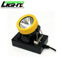 China GLT-2 Cordless Mining Cap Lamp 5000Lux Rechargeable LED Miner Headlamp IP68 Waterproof Underground Cap Lamp for sale