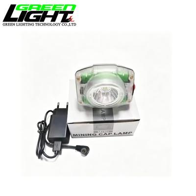 China GLC-6M Cordless Mining Cap Lamp 15000Lux Rechargeable LED Miner Headlamp IP68 Lightweight Underground Cap Lamp for sale