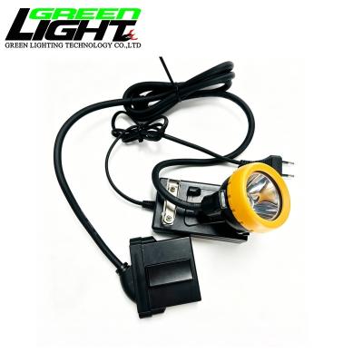 China IP68 Waterproof Rechargeable Mining Cap Lamp 7.8Ah LED Miner Headlamp Hard Hat Light for Underground Safety Work for sale