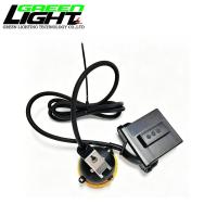 China Corded Mining Cap Lamp 15000Lux Rechargeable LED Miner Headlamp IP68 Waterproof Underground Hard Hat Light for sale