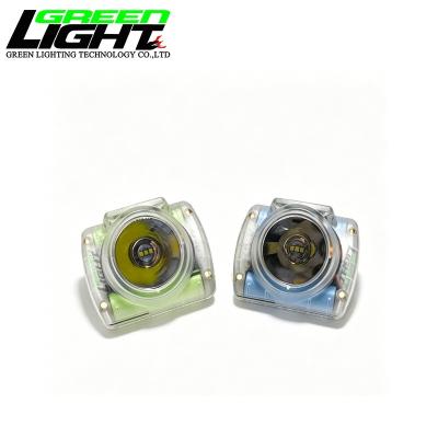 China Cordless Mining Cap Lamp 13000Lux LED Miner Headlamp IP68 Waterproof OLED Display Rechargeable Hard Hat Light GLC-6 for sale