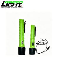 China Rechargeable LED Mining Flashlight 10000Lux IP68 Waterproof Industrial Torch with Magnetic USB Charging 3.4Ah Li-ion Battery for sale