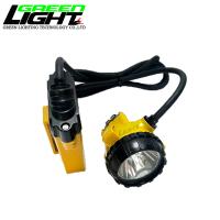 China Rechargeable LED Mining Lamps Featuring 3W LED and 12Ah Li ion Battery Providing 25000lux Brightness for Mining Industry for sale
