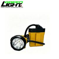China GLC12-A Corded Mining Cap Lamp 25000Lux LED Miner Headlamp IP68 Waterproof 13.6Ah Rechargeable Underground Safety Light for sale
