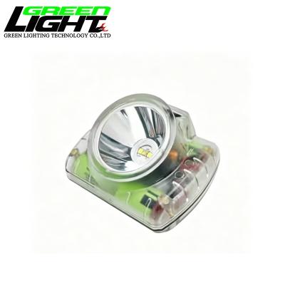 China GLC-6 Cordless Mining Cap Lamp 15000Lux LED Miner Headlamp IP68 Waterproof OLED Display Rechargeable Hard Hat Light for sale
