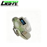 China GLC-6 Cordless Mining Cap Lamp 15000Lux LED Miner Headlamp IP68 Waterproof OLED Display Rechargeable Hard Hat Light for sale