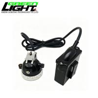China 15000Lux Corded Mining Cap Lamp LED Miner Headlamp IP67 Waterproof 7.8Ah Rechargeable Underground Safety Light for sale