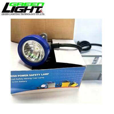 China 15000Lux Corded Mining Cap Lamp LED Miner Headlamp 7.8Ah Rechargeable IP67 Waterproof Underground Safety Light for sale