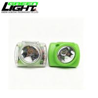 China Rechargeable Cordless Mining Cap Lamp LED Miner Headlamp 20000Lux High Brightness IP68 Waterproof with OLED Display for sale
