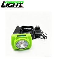 China Rechargeable Cordless Mining Cap Lamp LED Miner Headlamp 20000Lux High Brightness IP68 Waterproof with OLED Display for sale