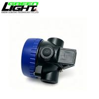 China GLT-2 Cordless Mining Cap Lamp 5000Lux LED Miner Headlamp IP68 Waterproof Rechargeable Hard Hat Light for sale