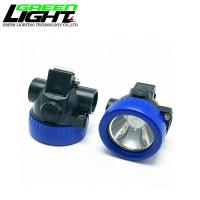 China GLT-2 Cordless Mining Cap Lamp 5000Lux LED Miner Headlamp IP68 Waterproof Rechargeable Hard Hat Light for sale