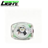 China 23000Lux Ultra Lightweight Cordless Mining Cap Lamp LED Miner Headlamp IP68 Waterproof Hard Hat Light Underground Safety Light for sale