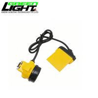 China 25000Lux Corded Mining Cap Lamp LED Miner Headlamp IP68 Waterproof 13.6Ah Rechargeable Hard Hat Light for sale
