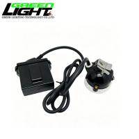 China 15000Lux Corded Mining Cap Lamp 7.8Ah Rechargeable LED Miner Headlamp Underground Safety Light IP67 for sale