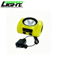China 25000Lux Cordless Mining Cap Lamp GLC-6S LED Miner Headlamp IP68 Waterproof OLED Display Underground Safety Light for sale