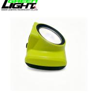 China 25000Lux Cordless Mining Cap Lamp GLC-6S LED Miner Headlamp IP68 Waterproof OLED Display Underground Safety Light for sale