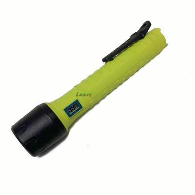 China GL-T666(A) Rechargeable LED Inspection Flashlight IP68 Waterproof Industrial Torch with Digital Power Display for sale