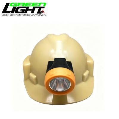 China Cordless Mining Cap Lamp GL2.5-C 10000Lux LED Miner Headlamp IP68 Waterproof Underground Safety Light for sale