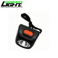 China GL4.5-A Corded Mining Cap Lamp 4500Lux LED Miner Headlamp IP68 Waterproof Digital Display Hard Hat Light for sale
