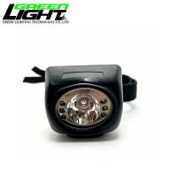China GL4.5-A Corded Mining Cap Lamp 4500Lux LED Miner Headlamp IP68 Waterproof Digital Display Hard Hat Light for sale